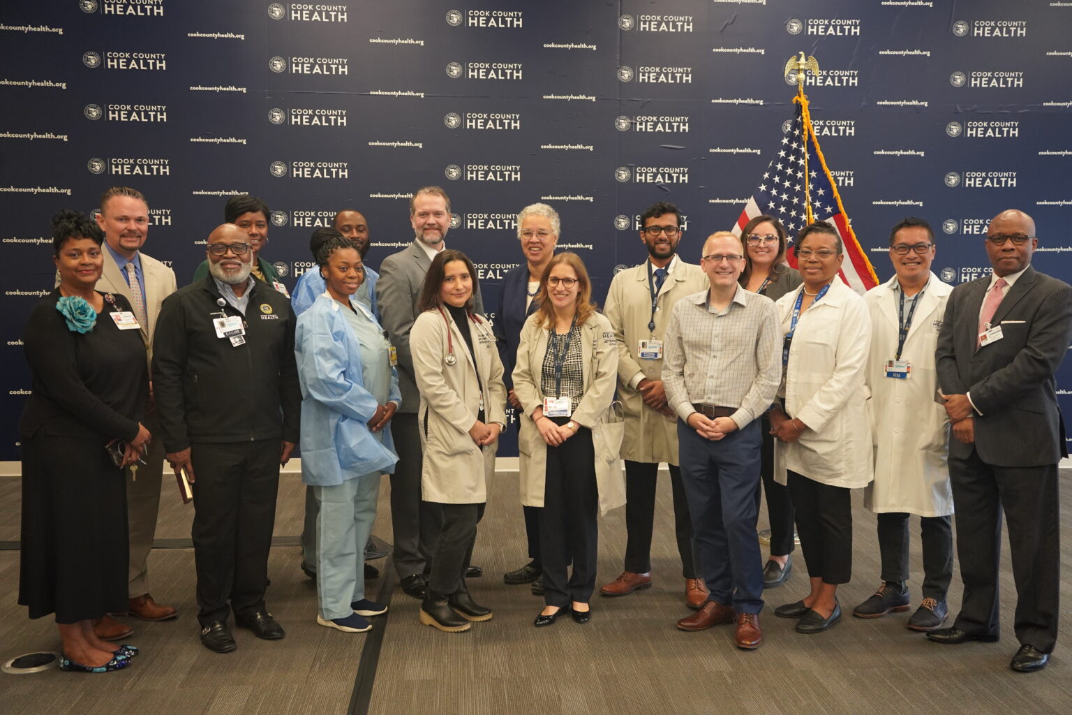 Cook County Health Launches Robotic Lung Cancer Biopsy System | Cook ...