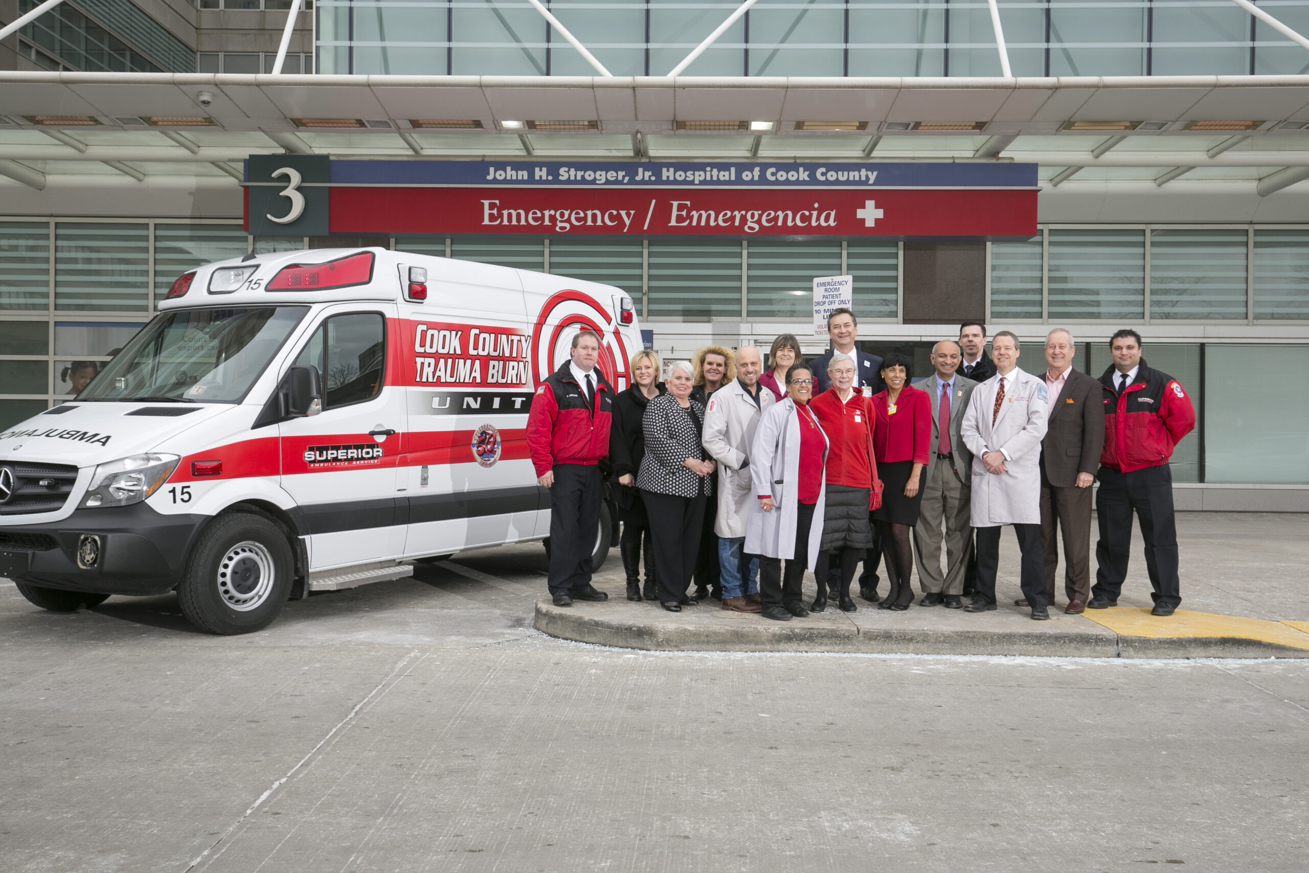 Cook County Celebrates 50th Anniversary of Trauma Unit | Cook County Health